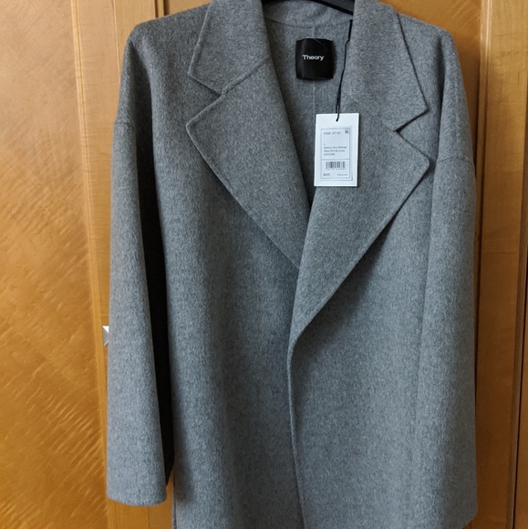 Theory | Jackets & Coats | Theory Wool Cashmere Coat | Poshmark